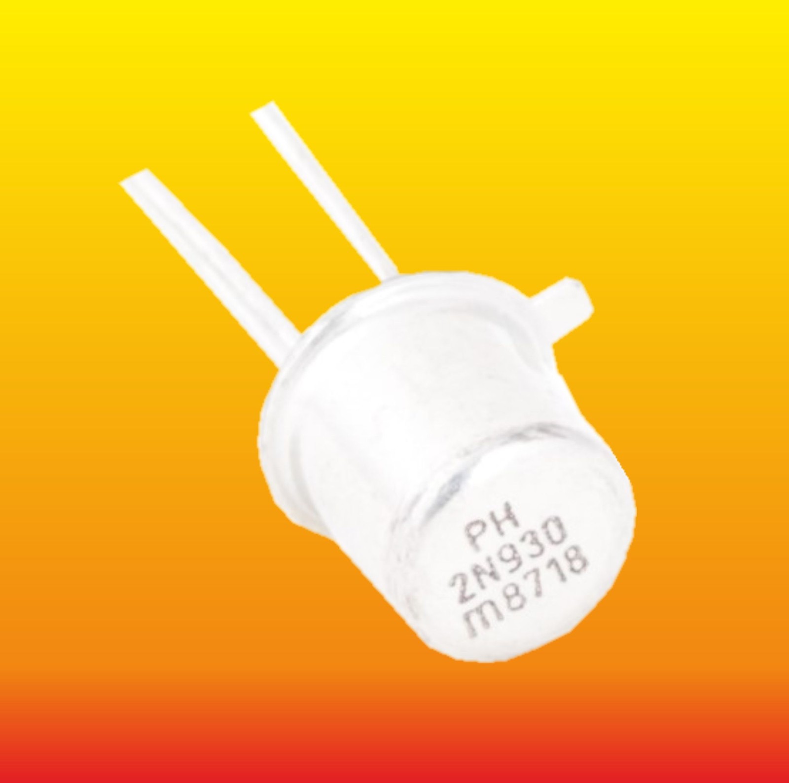 2N930 LOT OF 2 PHILIPS SILICON NPN TRANSISTORS 0.3 W 0.03 A ~ 2N2484 ...