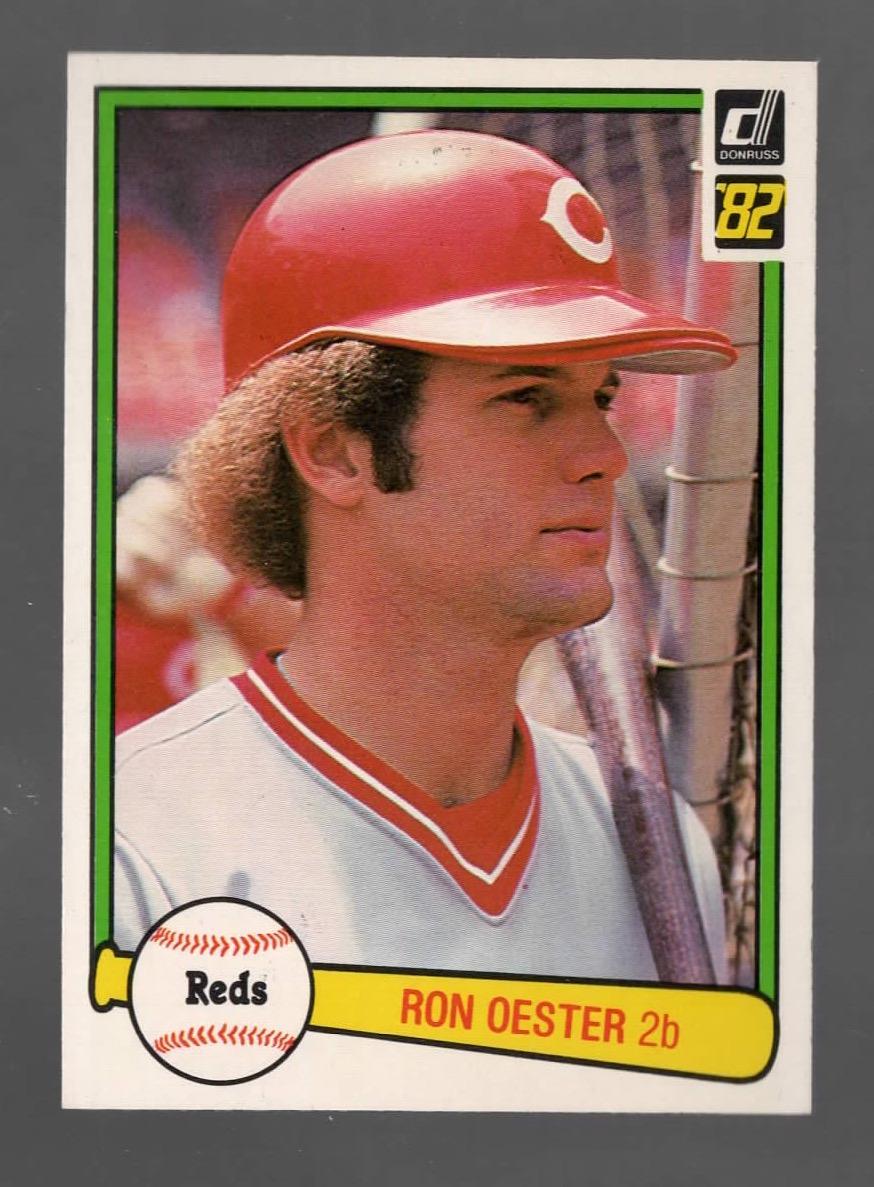 1982 Donruss Ron Oester Cincinnati Reds #500 Near Mint or Better | eBay