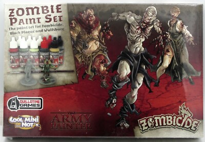 Army Painter WP8012 Zombie Paint Set (Zombicide Black Plague) Acrylic ...
