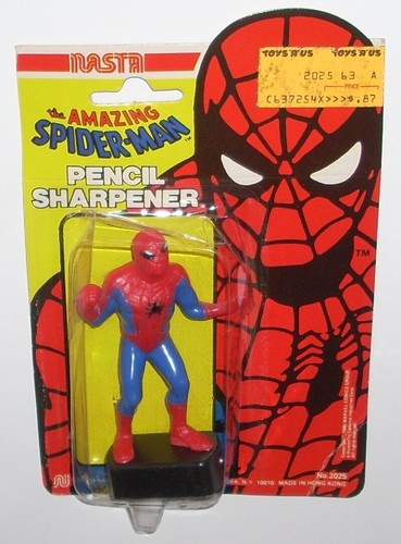 Vintage 1980 Nasta The Amazing Spider Man Marvel Comics Pencil Sharpener Figure | eBay