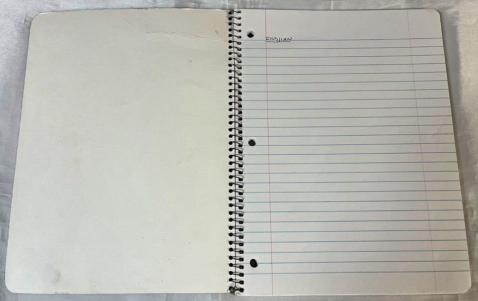 KISS Notebook Destroyer Era 1970's Very Rare Ace Peter Spaceman Catman ...