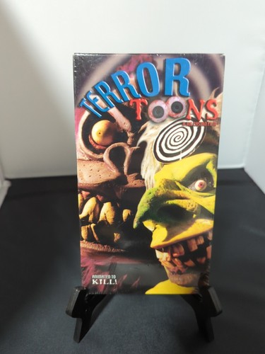 Terror Toons VHS 2002 - Brain Damage Films - Rare OOP Horror Comedy New ...