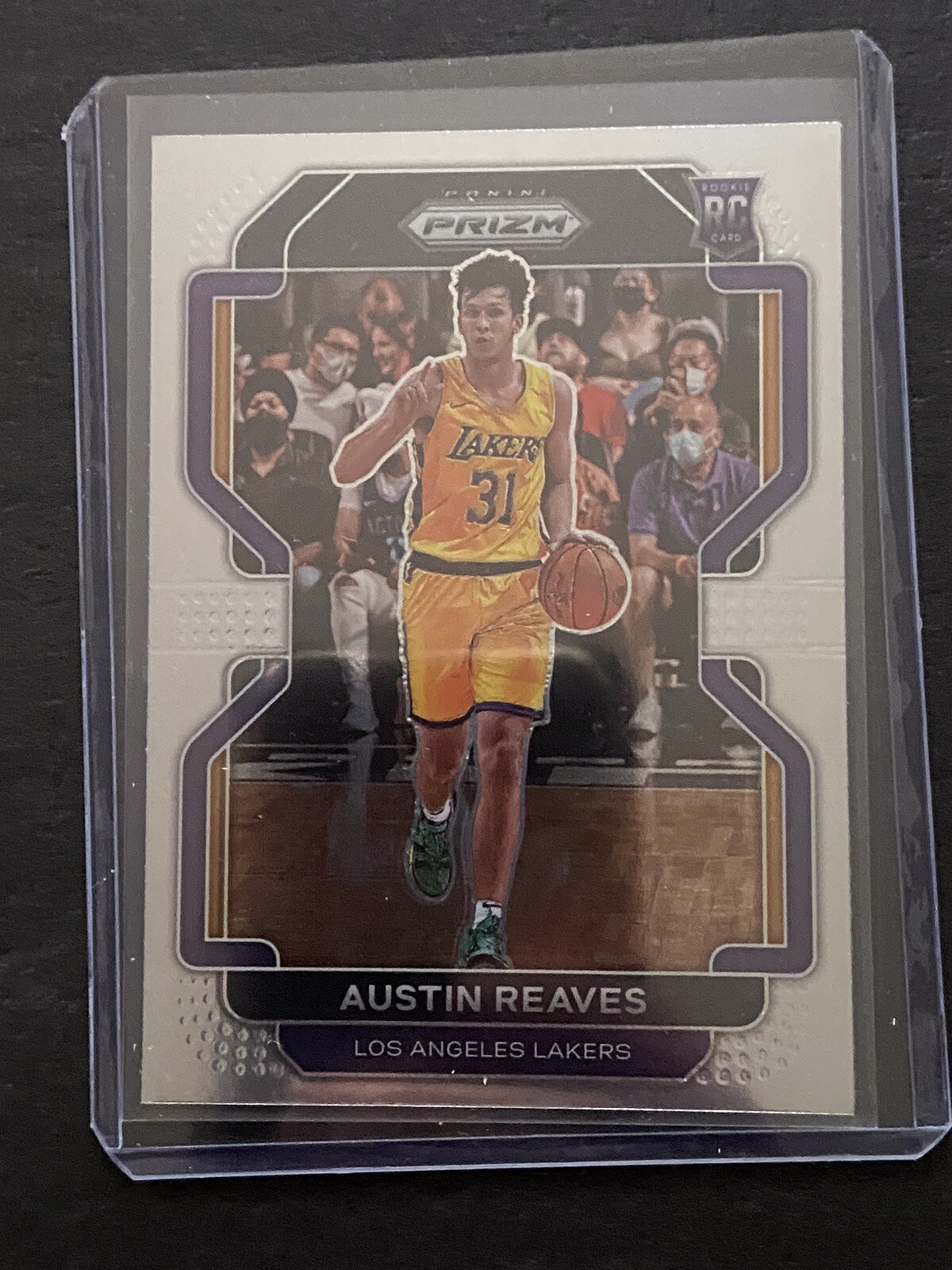 2021-22 Panini Prizm Austin Reeves RC Prizm Rookie Los Angeles Lakers ...
