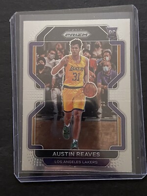 2021-22 Panini Prizm Austin Reeves RC Prizm Rookie Los Angeles Lakers ...