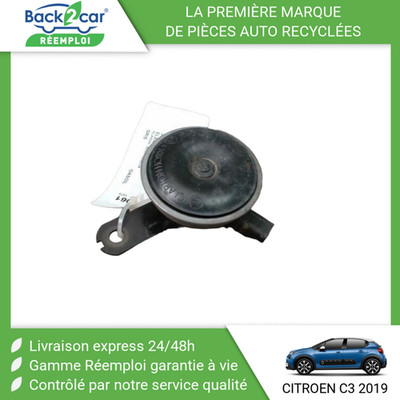 🏆 KLAXON / AVERTISSEUR CITROEN C3 2009- 9821060580 🌱 | eBay
