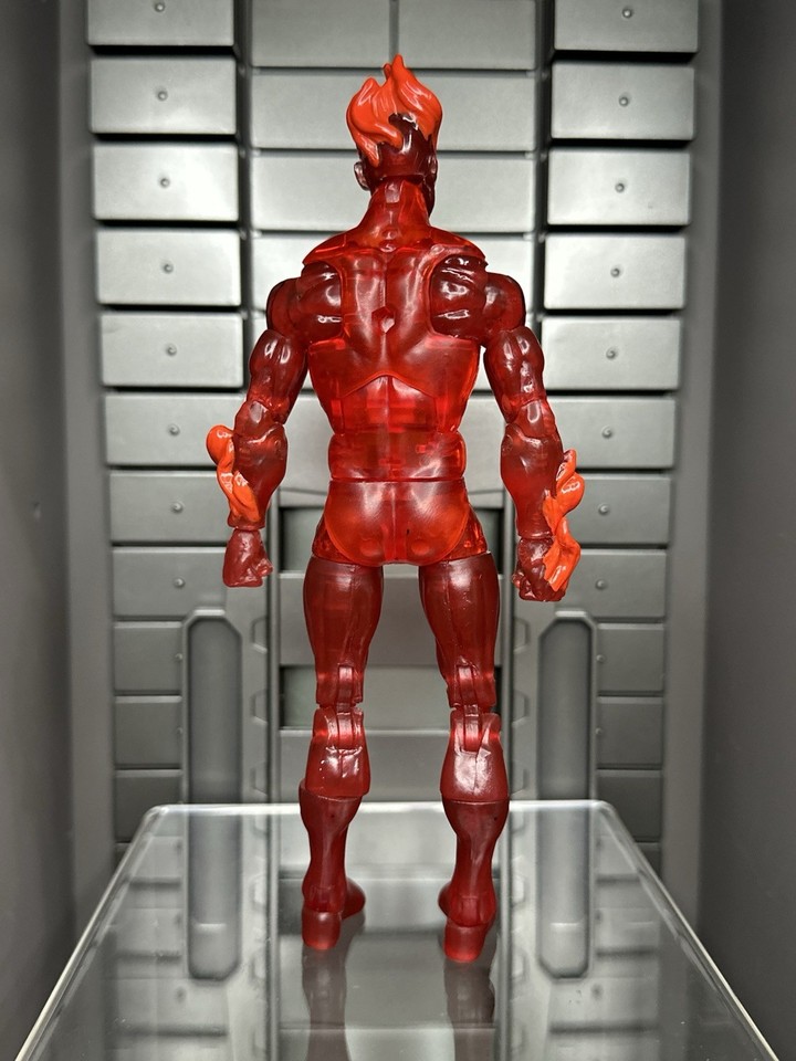 Hasbro Marvel Legends Retro Series Fantastic Four Human Torch 6" LOOSE ...