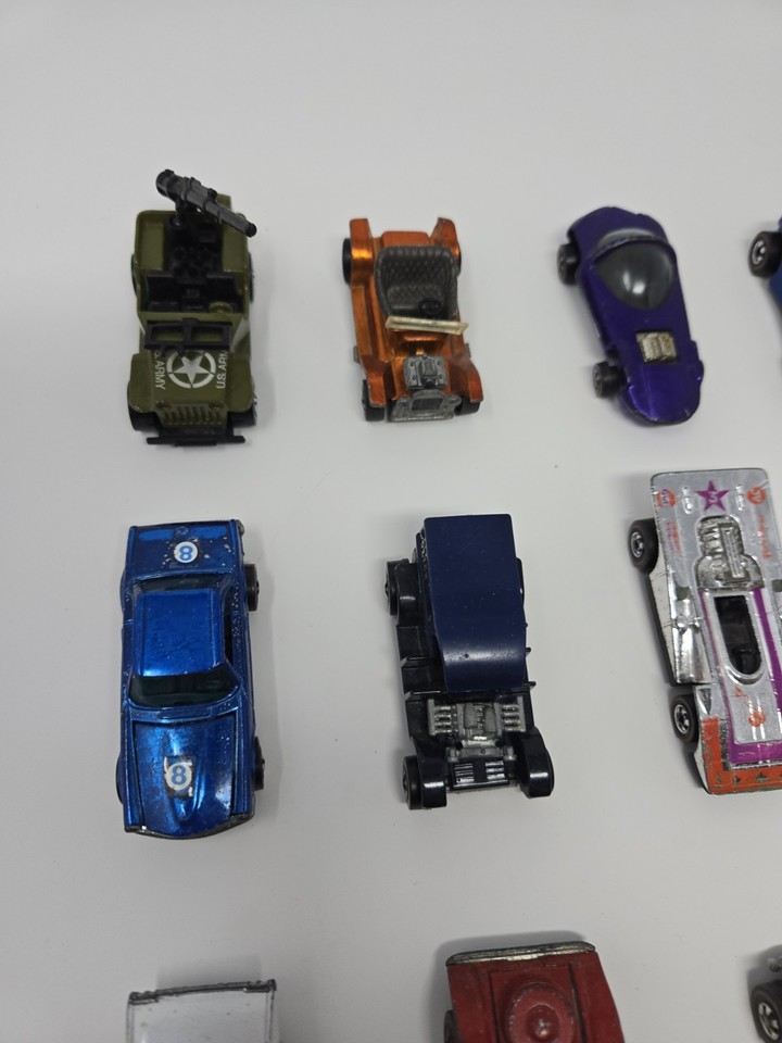 Hot Wheels Redline Lot of 12 Cars #15 of 18 Red Line Lot | eBay