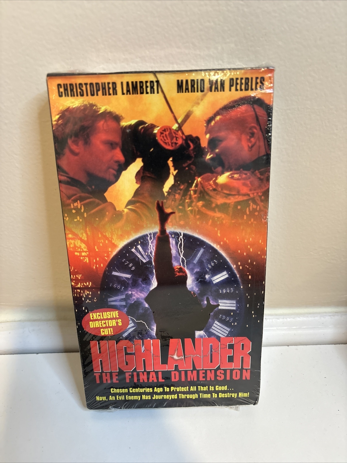 Highlander: Final Dimension Exclusive Directors Cut VHS SEALED ...