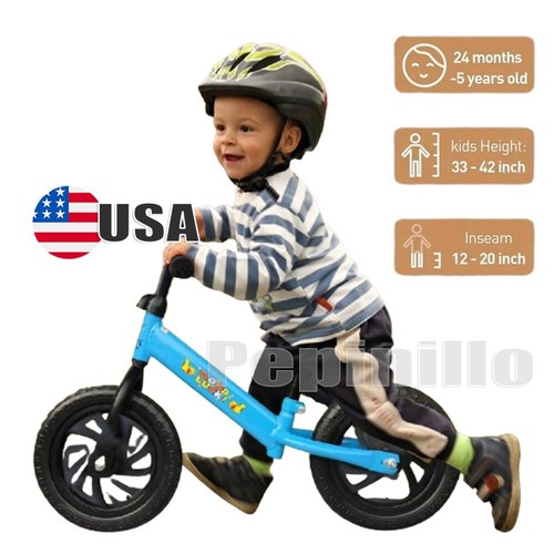 # Kids Balance Bike For 2 To 6 Years Old, 12 Inch Balance Bicycle ...