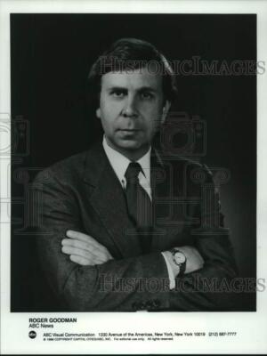 1988 Press Photo Production Director Rodger Goodman, ABC News ...
