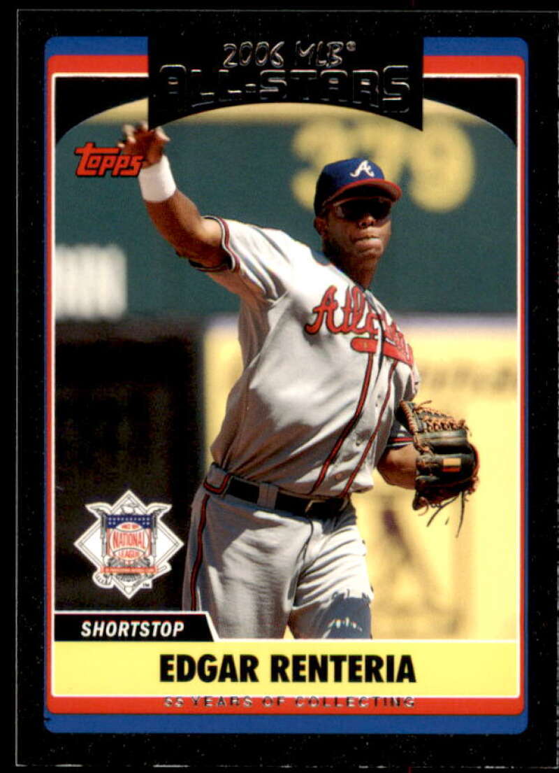 Edgar Renteria Card 2006 Topps Update Black #UH231 | eBay