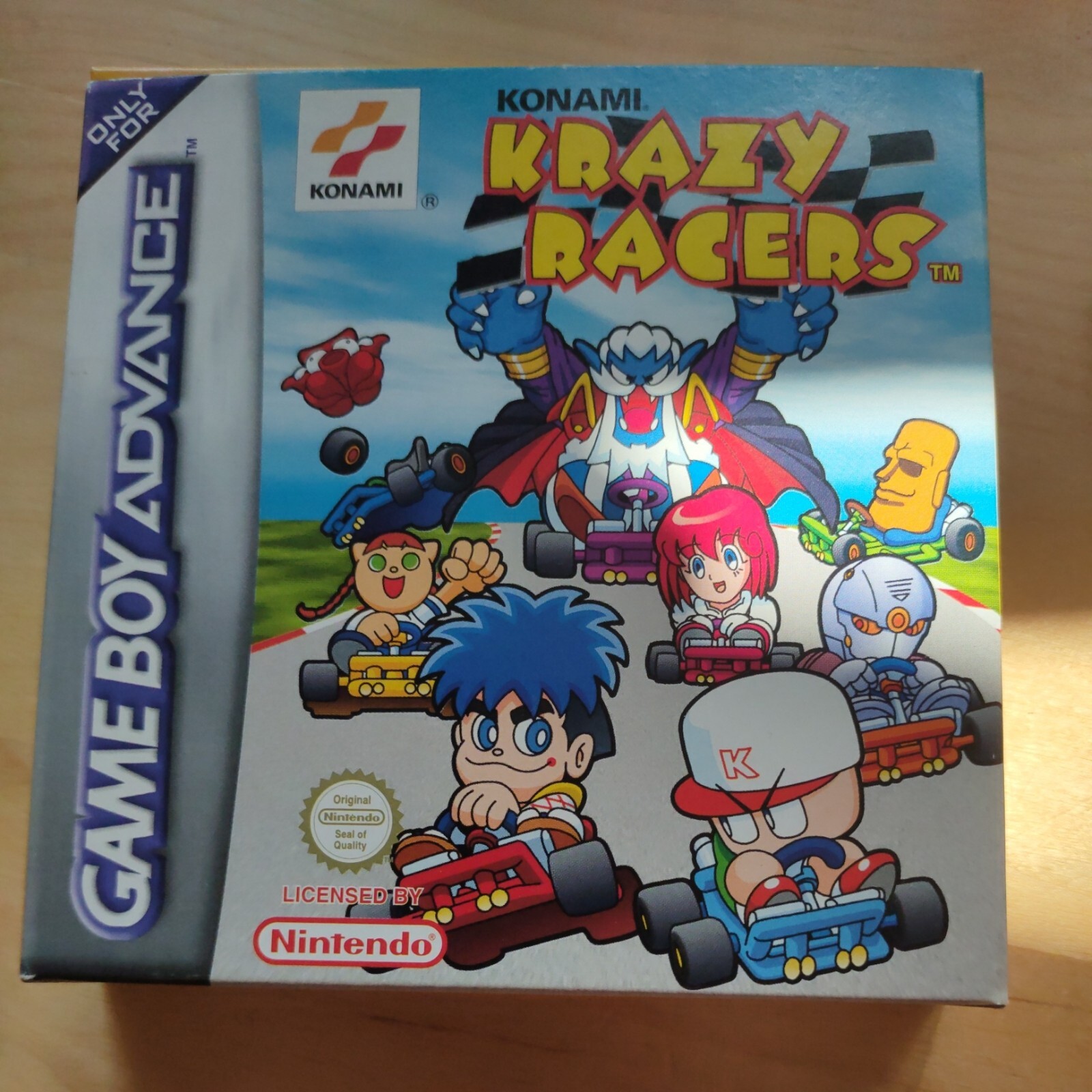 Konami Krazy Racers (Nintendo Game Boy Advance, 2001) - European ...