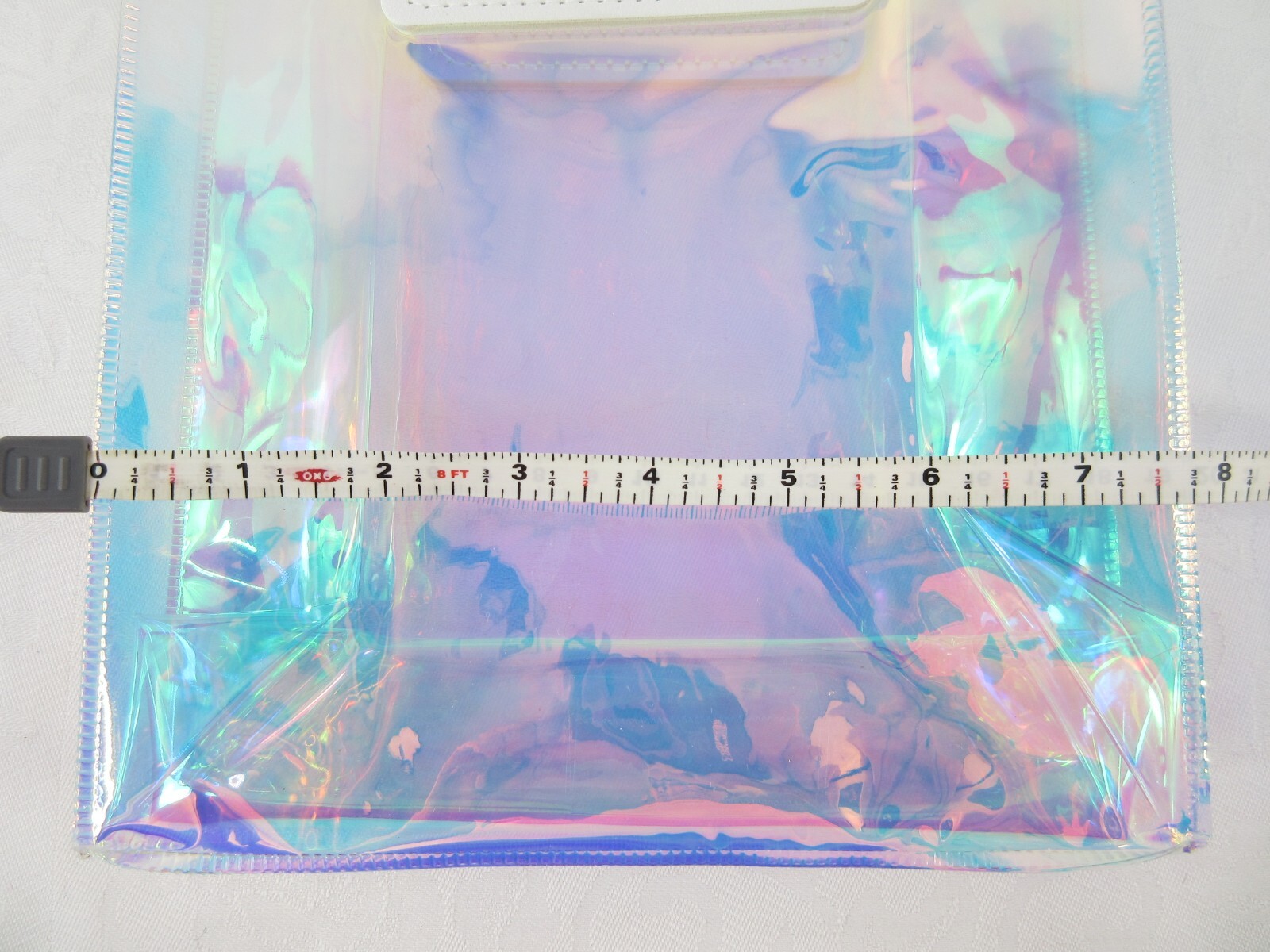 Laser Tote Gift Bag Purse Handbag Clear See Through Jelly Colorful PVC ...