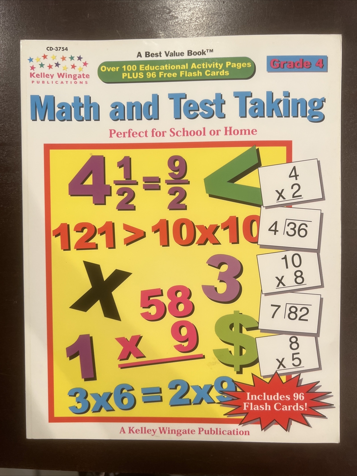 Kelley Wingate Math and Test Taking Ser.: Math and Test Taking Grade 4 ...