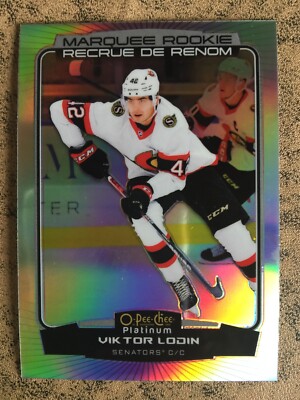 VIKTOR LODIN 2022-23 O-Pee-Chee Platinum Hky Marquee RC RAINBOW Para ...