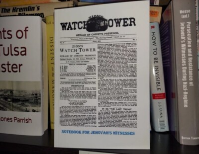 HISTORICAL NOTEBOOK for Jehovah's Witnesses 1879 Watchtower Magazine on ...