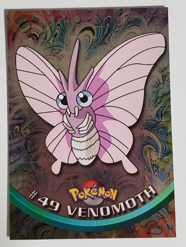 Pokemon - #49 Venomoth - Topps Card - Holo | eBay
