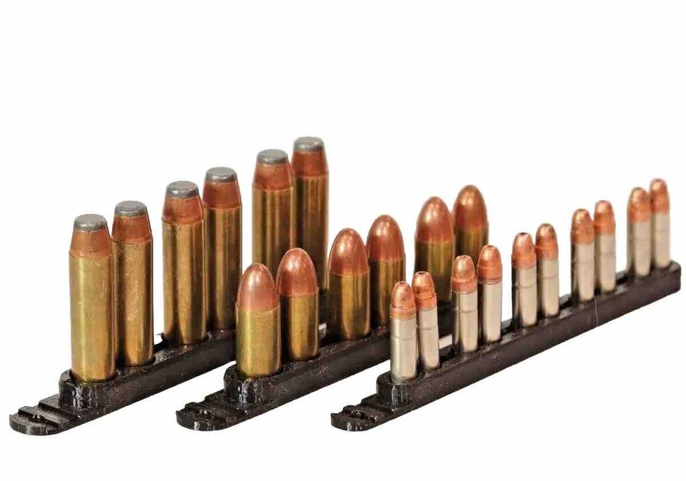 WheelStrips® Revolver Speed Strip Loader - 4-Pack - No Ammo Included ...