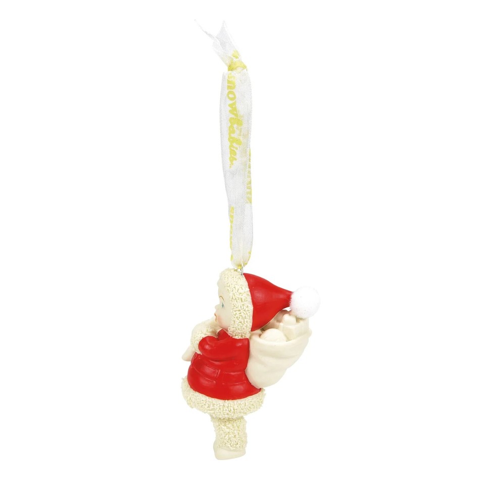 Dept 56 Snowbabies SANTA'S SIDEKICK Snowbaby Ornament 6014157 BRAND NEW ...