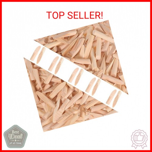 200 Packs Pocket Hole Plugs Solid Wood Dowels Pocket Hole Jig Paint ...