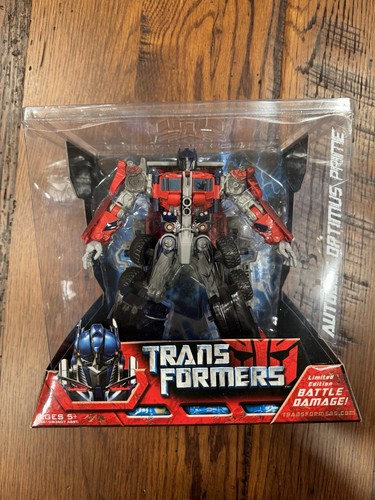 Transformers Movie Battle Damage Optimus Prime,2007 Limited Edition ...