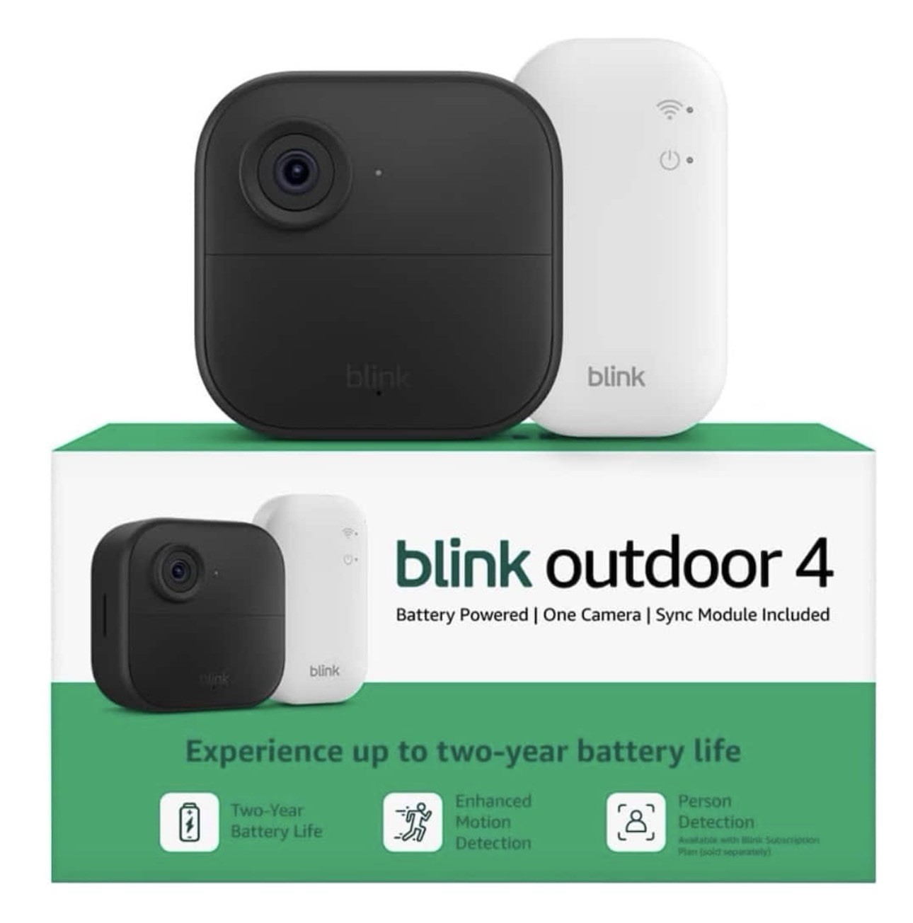 Blink Outdoor 4 - Wireless Smart Security Camera + Sync Module Core ...