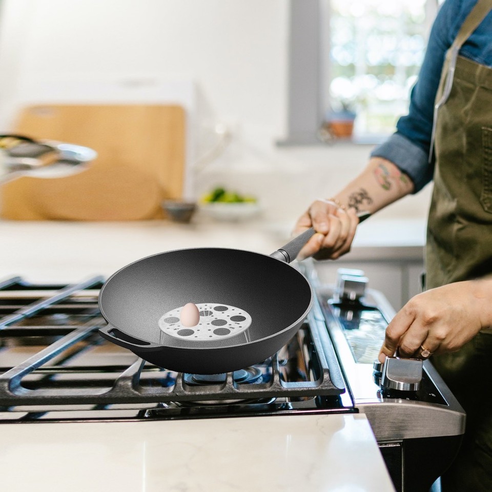 Stainless Steel Steaming Rack Multi-function Egg Cooking Steamed | eBay ...