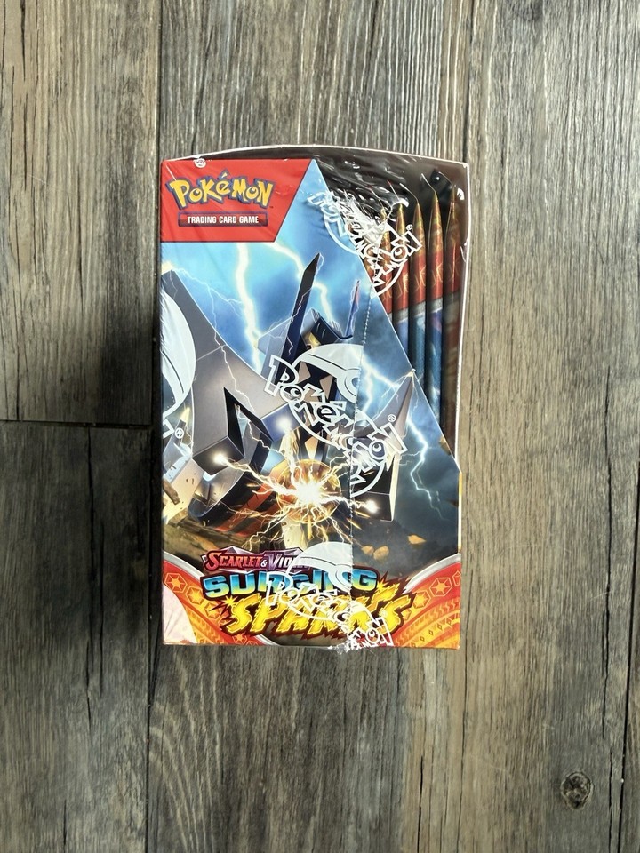 Pokemon TCG Scarlet & Violet Surging Sparks Booster Display Box Sealed ...