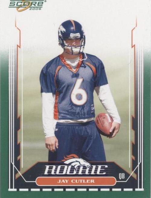 2006 Score - Rookie Jay Cutler #350 Green (RC) for sale online | eBay