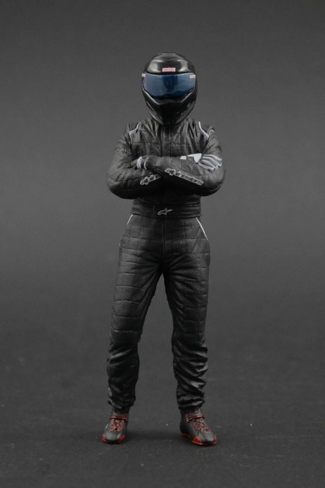 The black STIG (2) Figurine for 1:18 Kyosho BMW M5 M3 Top Gear RARE NO ...