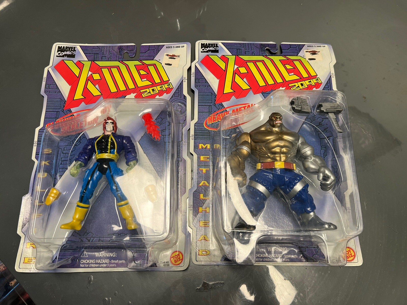 X-Men 2099 Metalhead 5"in Figure w/Heavy-Metal Punch Toy Biz 1995 ...