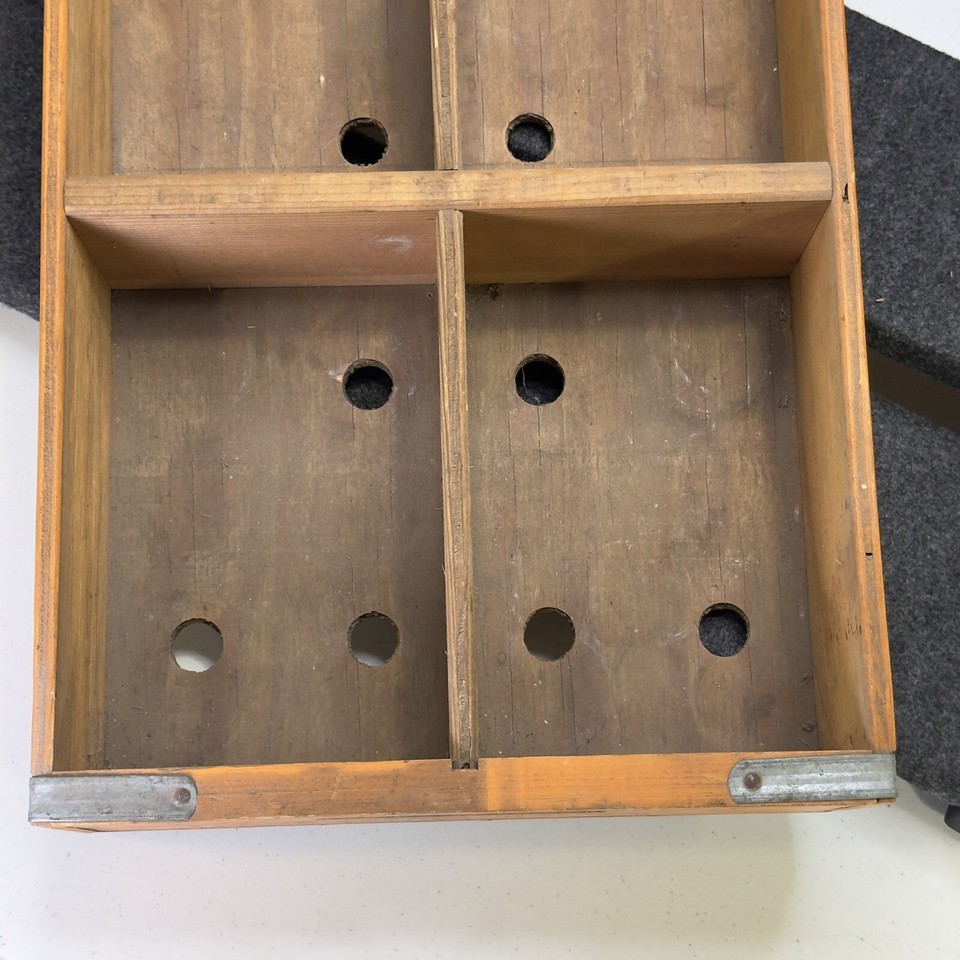 Vtg 50s 60s Big Shot Soda Pop Wood Crate Box Jefferson Bottling New ...