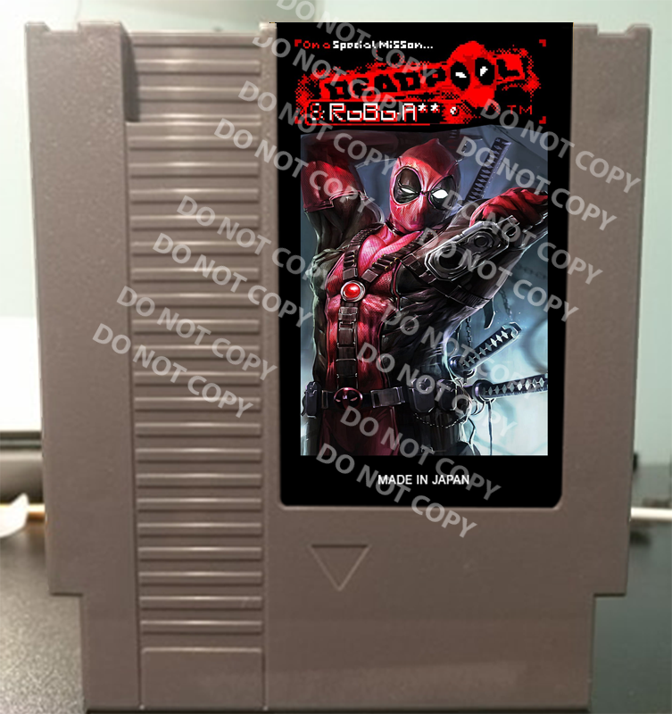 Deadpool Special Mission ( Contra ) - English USA - for play on the NES ...