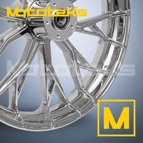 21" 21X3.5 RAIDER MAG WHEEL CHROME FOR HARLEY SOFTAIL MODELS FRONT RIM ...