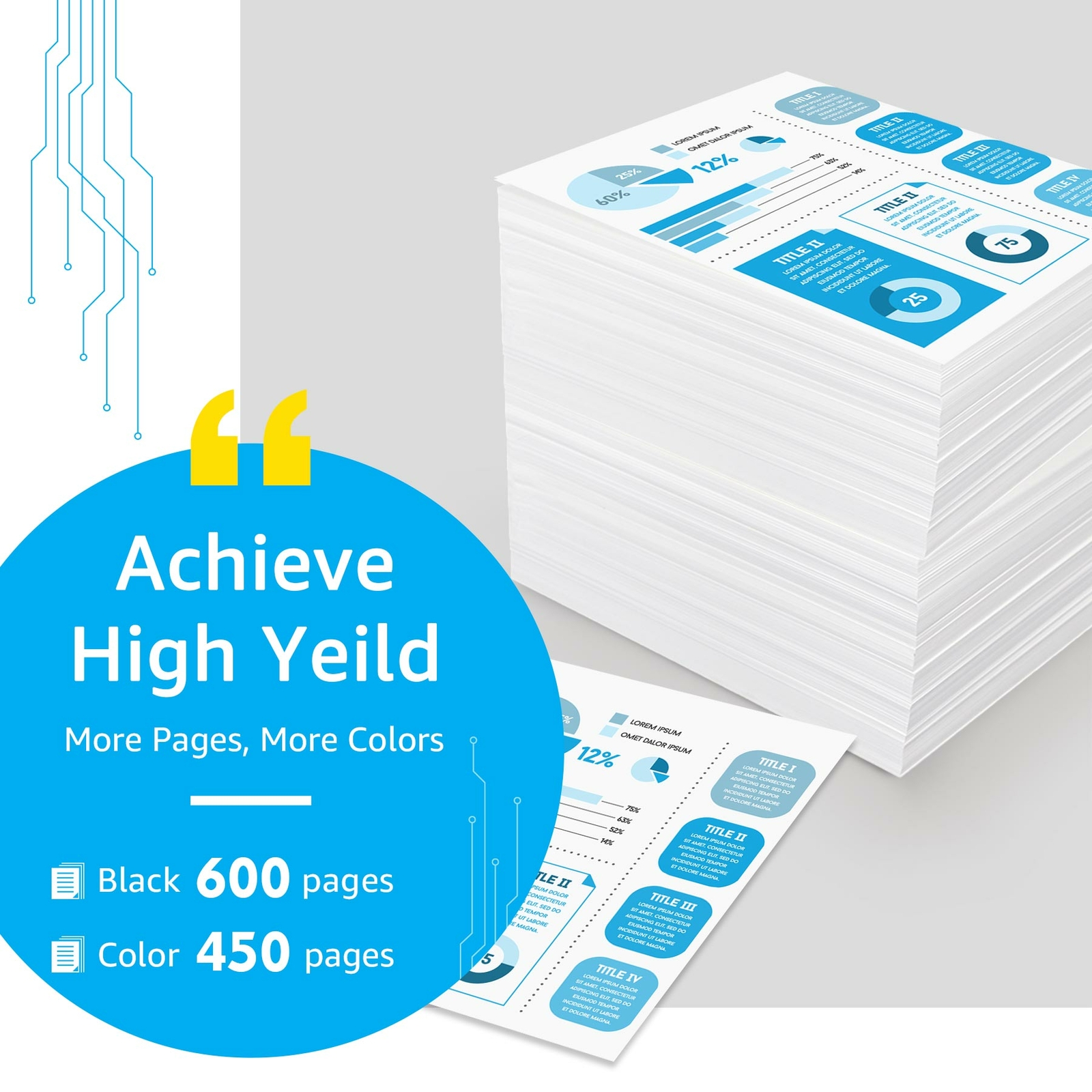 Black/Color HP 62XL Ink for HP ENVY 5540 5544 5545 5549 5661 5663 5664 ...