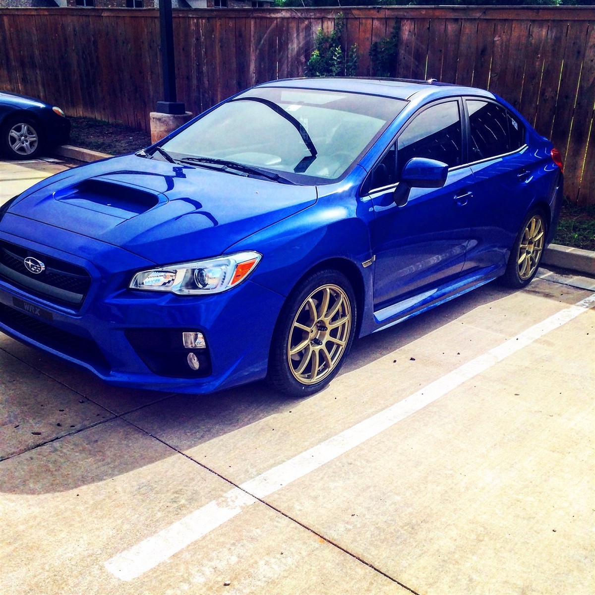 Gold Rota Wheels Wrx