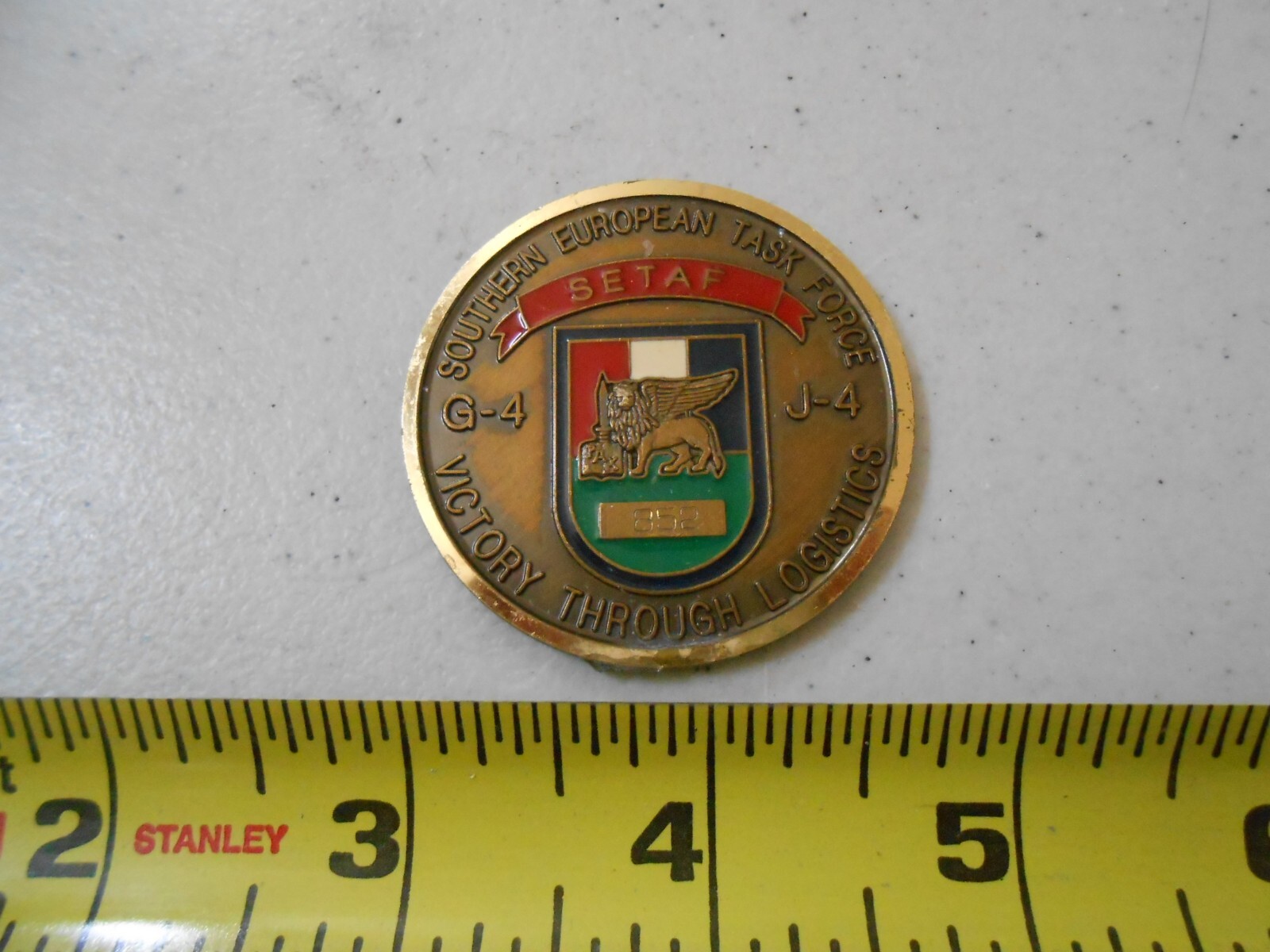 RARE JACK TILLEY 12TH SERGEANT MAJOR ARMY MILITARY CHALLENGE COIN SMA ...