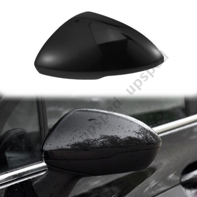 Black Left Driver Side Rearview Mirror Cover Cap For Chevrolet Cruze ...