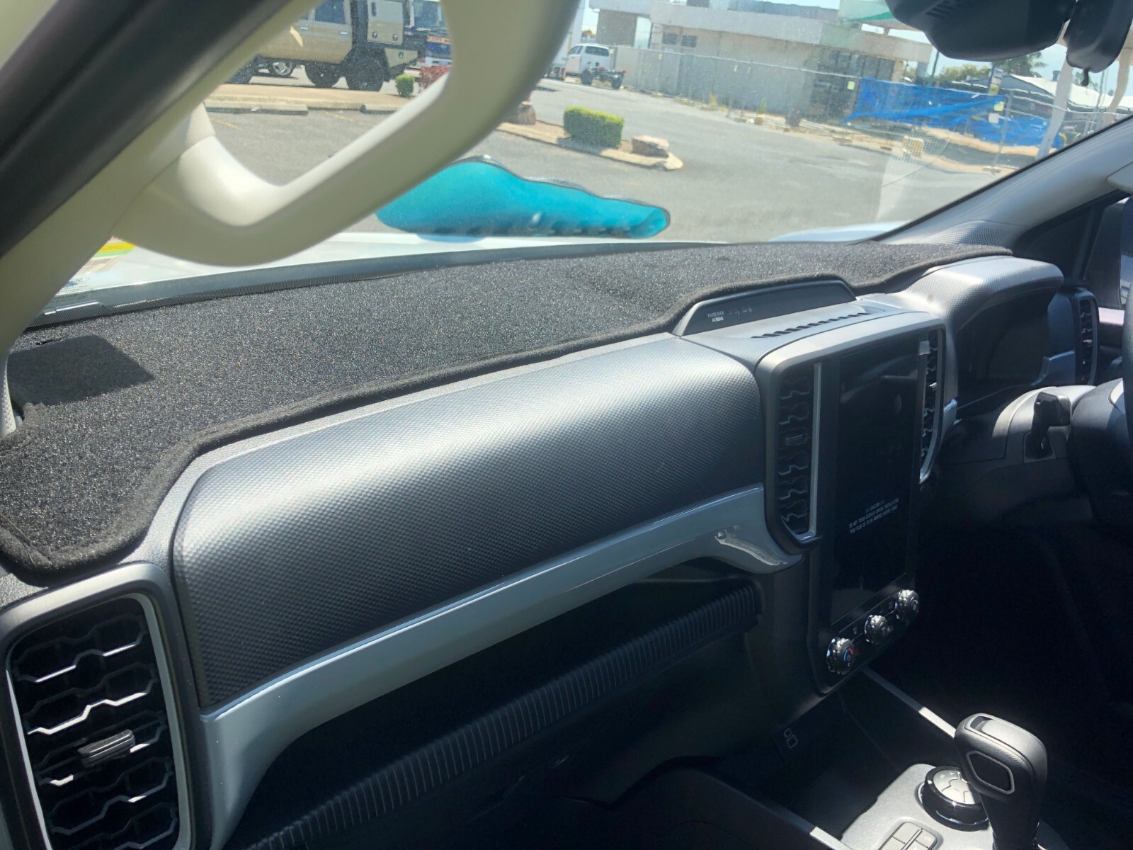 SUNGRABBA MOULDED DASHMAT FORD RANGER NEXT GEN RAPTOR 2022-2025 FOR43BK ...