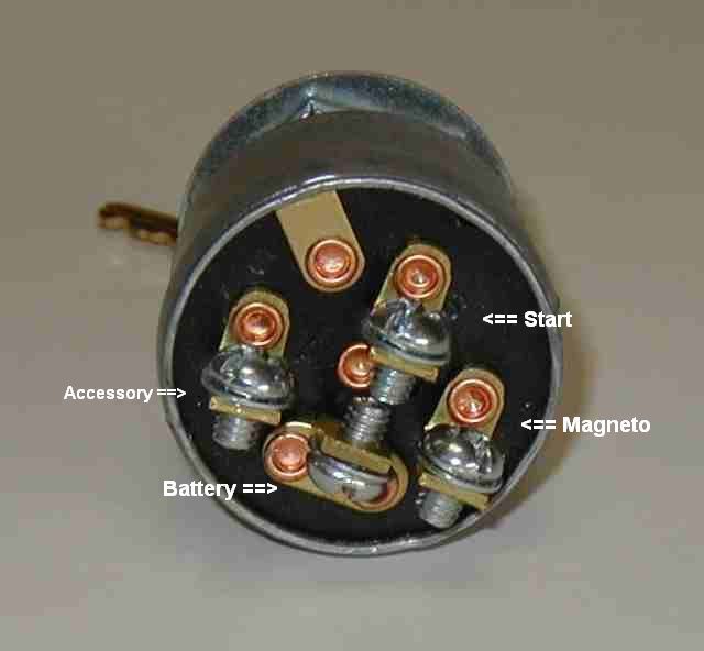 Magneto Ignition Start Switch Hot Rod Race Car Dragster Old School rat ...