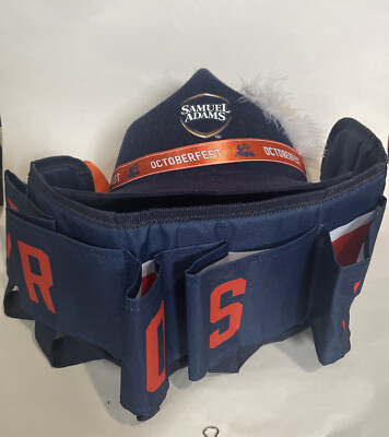 Samuel Adams Octoberfest Beer-Fest Costume One Size Hat-Beer Belt | eBay