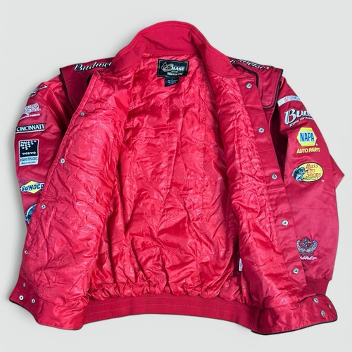 vintage 90s Dale Earnhardt Jr Budweiser jacket - Chase Authentics ...
