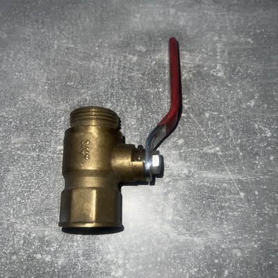 3/4” x 3/4” Domestic Gas Meter Control Valve Brass ECV | eBay