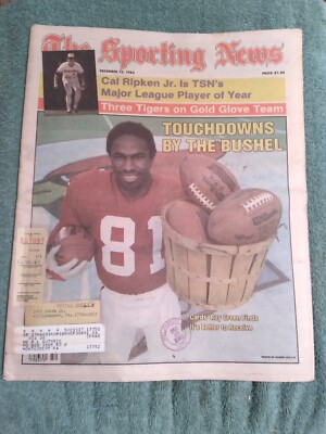 The Sporting News December 12, 1983 NFL St Louis Cardinals Receiver Roy ...