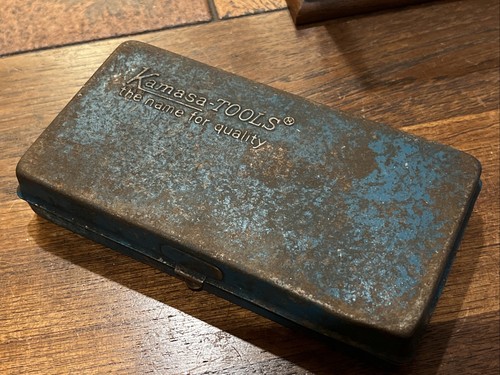 Kamasa-Tools Empty 1/4” Drive Socket Set box/tin Tools DIY Vintage ...