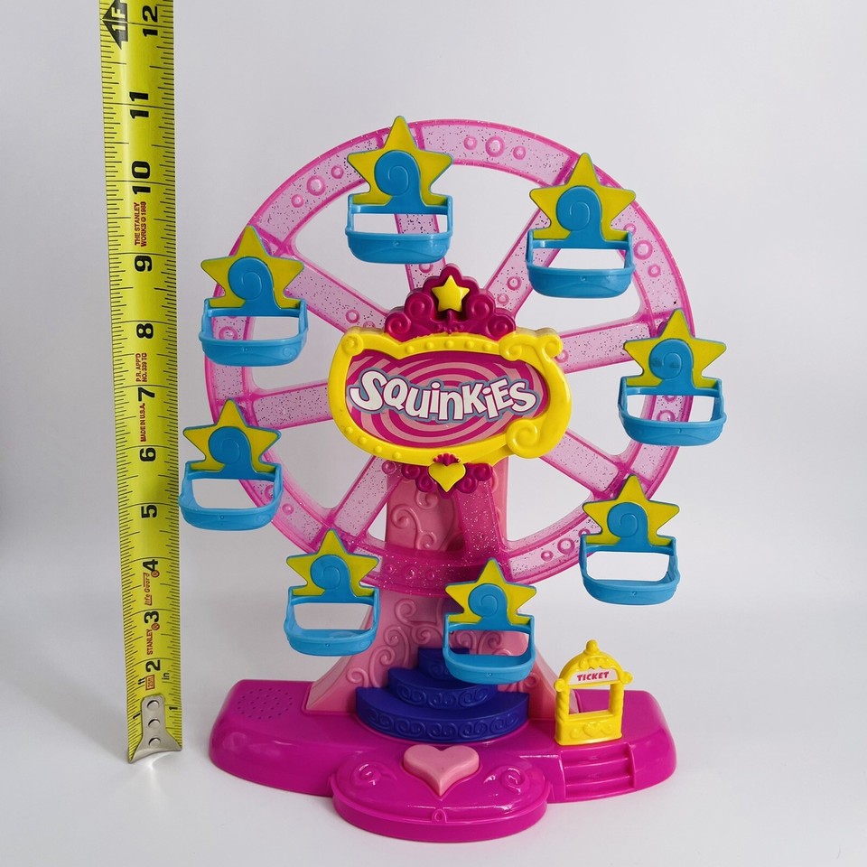 SQUINKIES CARNIVAL/FAIR LIGHTS AND SOUND FERRIS WHEEL-WORKS | eBay
