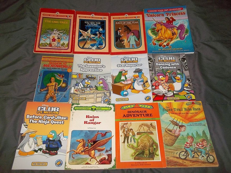 Lot of 37 Roleplaying Gamebooks - Choose Your Own Adventure, Fantasy ...