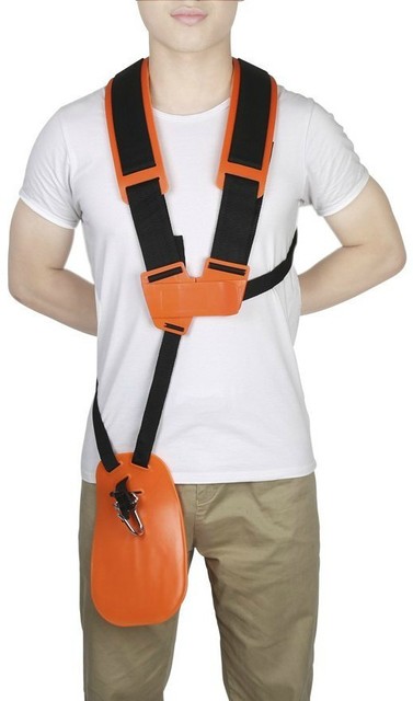 Trimmer Double Shoulder Strap Universal Harness Weed Eater Wacker Grass ...