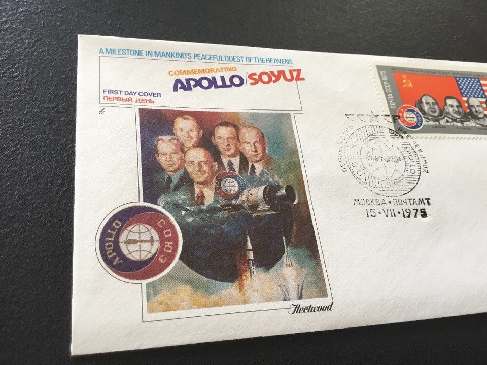 Apollo Soyuz NASA The Epic Flight 1975 Stamp Envelope | eBay