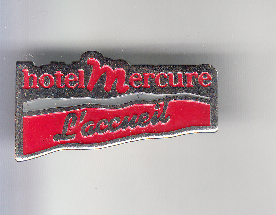 RARE PINS PIN'S .. TOURISME HOTEL RESTAURANT ACCOR LOGO MERCURE ACCUEIL ...
